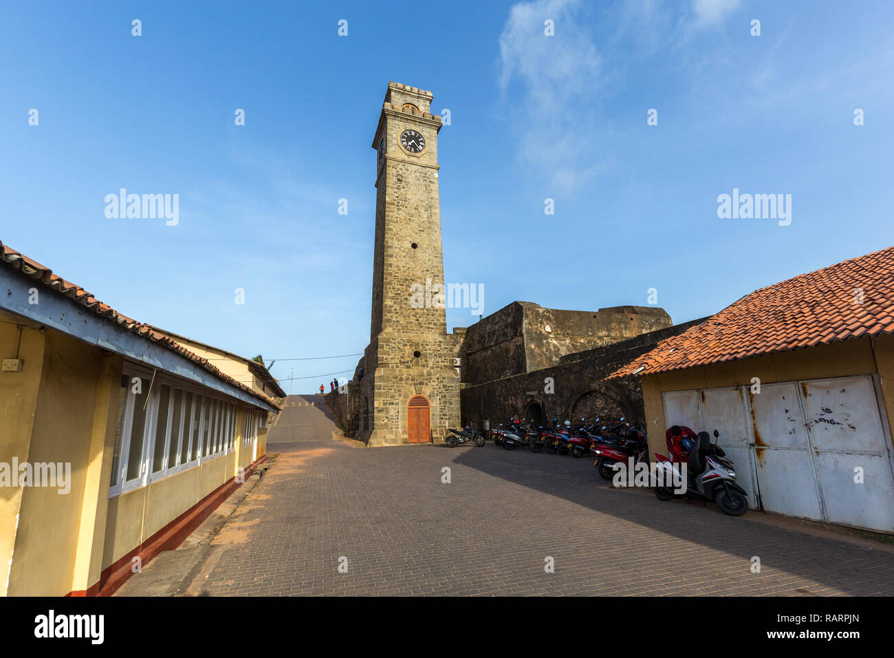 Galle fort clock tower hi-res stock photography and images - Alamy