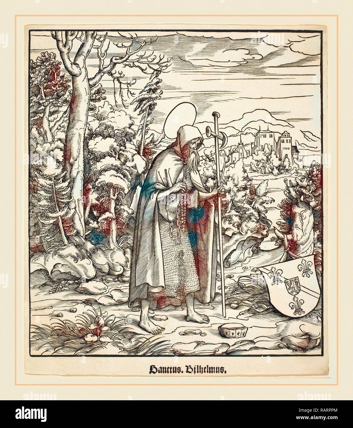 Leonhard Beck (German, c. 1480-1542), Saint Bilhelmus, 1516-1518 ...
