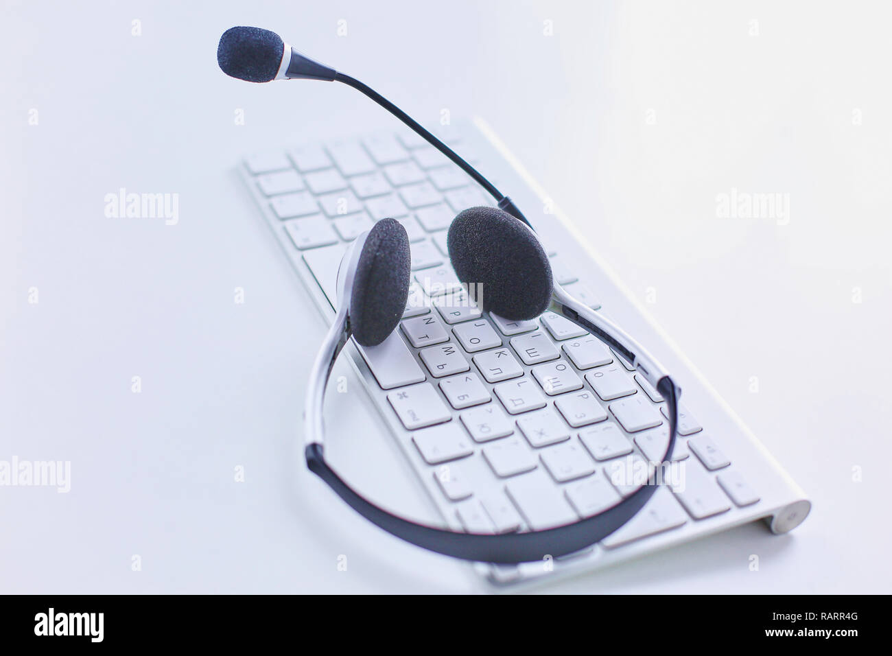 Communication support, call center and customer service help desk. VOIP ...