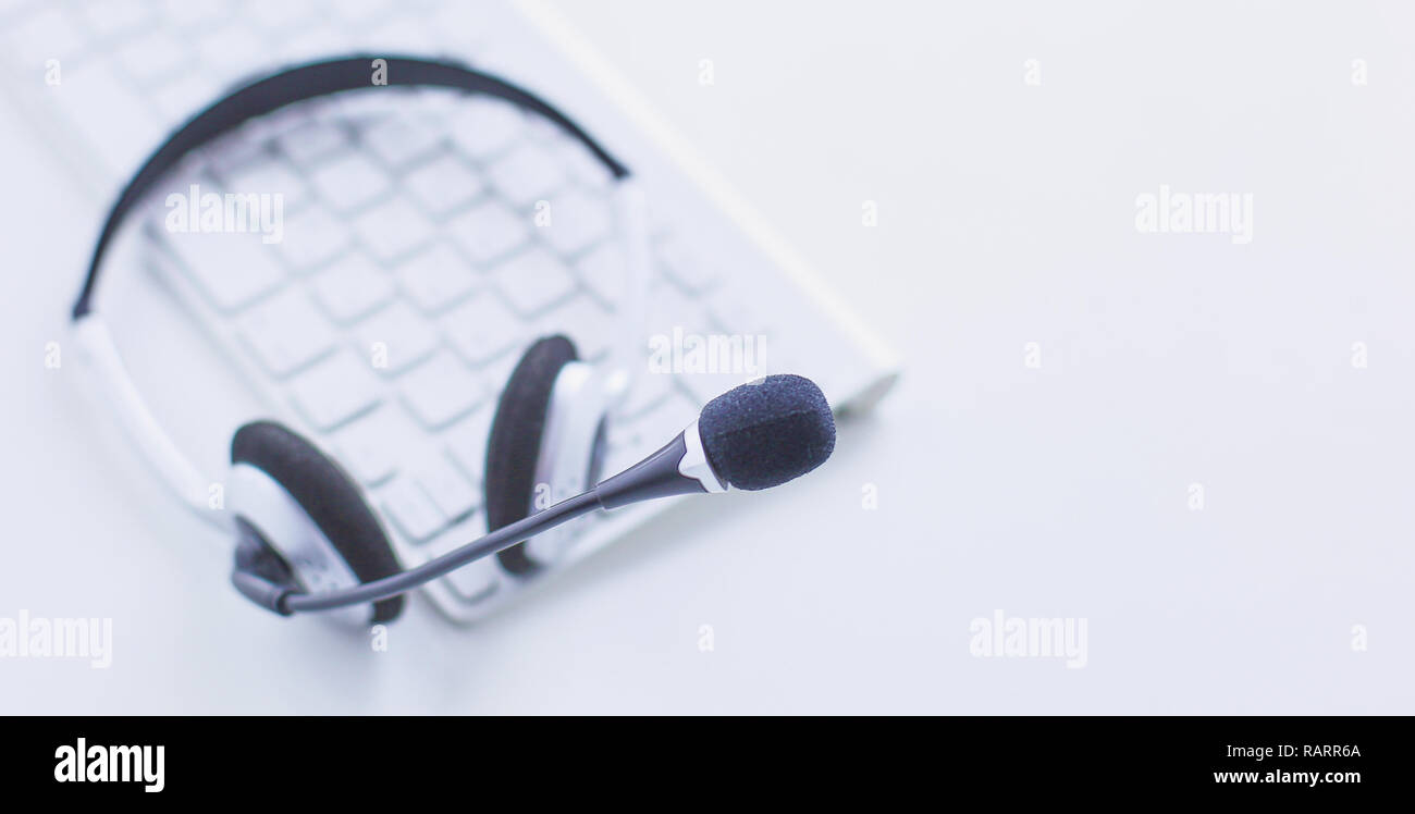 Communication support, call center and customer service help desk. VOIP ...