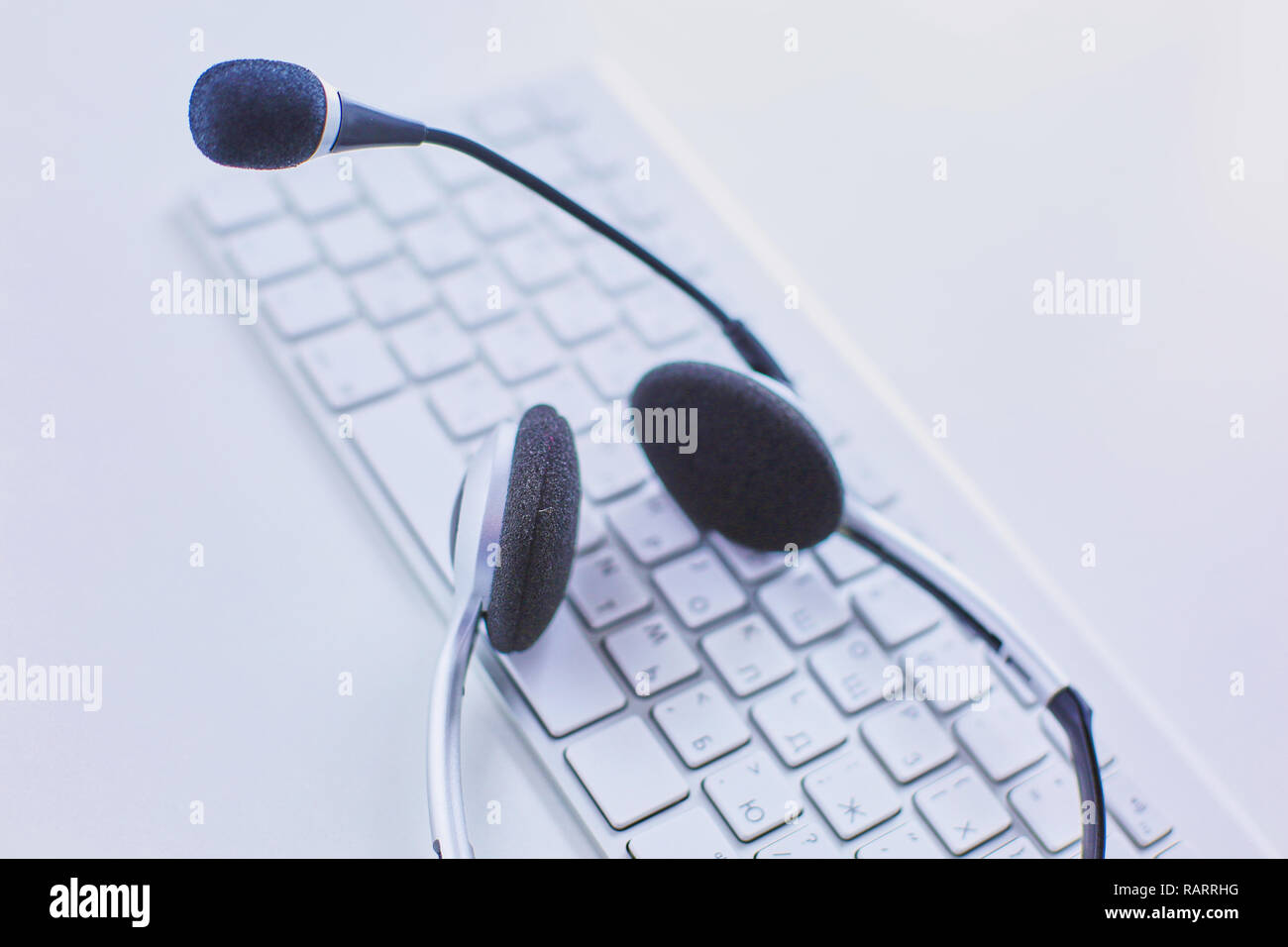 Communication support, call center and customer service help desk. VOIP ...