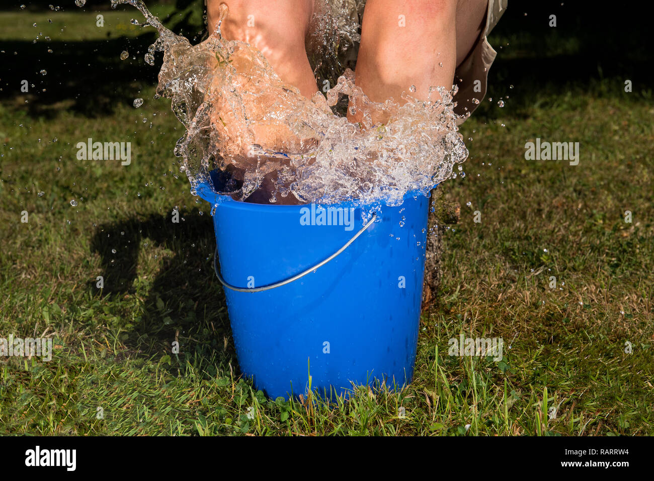 Water legs hi-res stock photography and images - Alamy