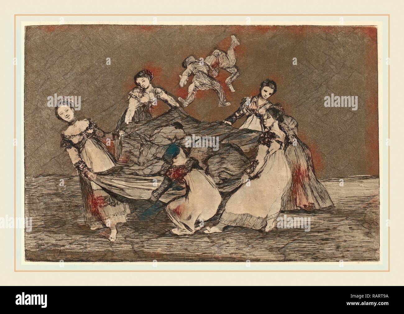 Francisco de Goya, Disparate femenino (Feminine Folly), Spanish, 1746 ...