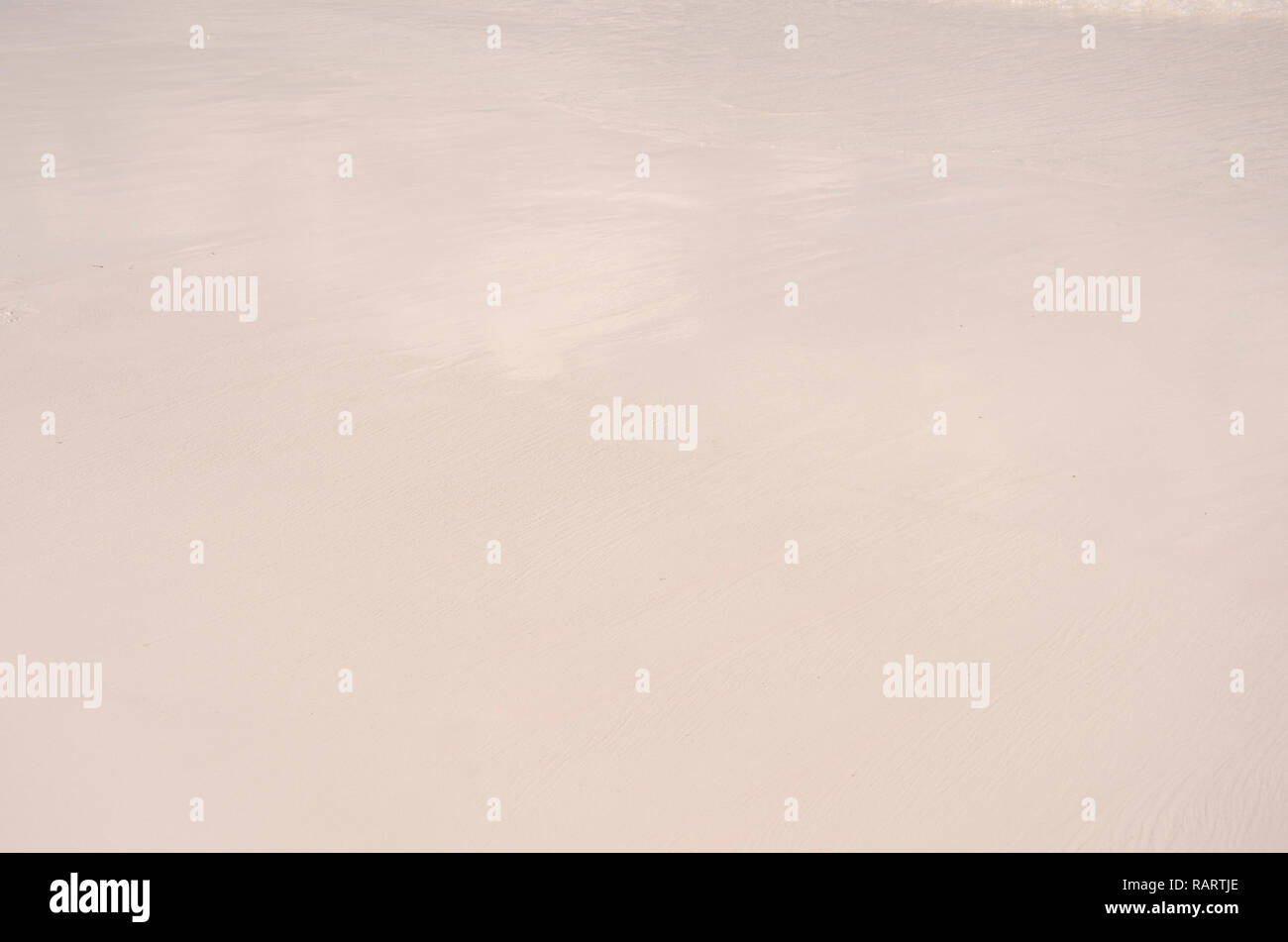 Soft pink sandy beach in Riviera Maya, Mexico Stock Photo - Alamy