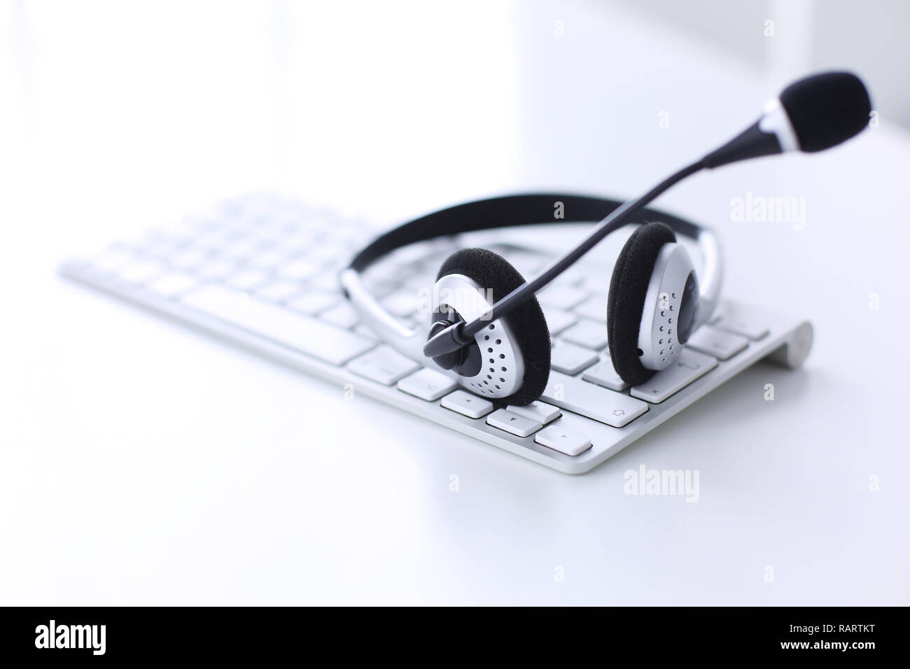 Communication support, call center and customer service help desk Stock ...