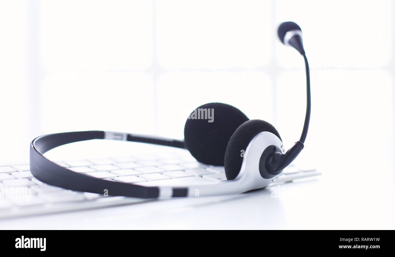 Communication support, call center and customer service help desk Stock ...