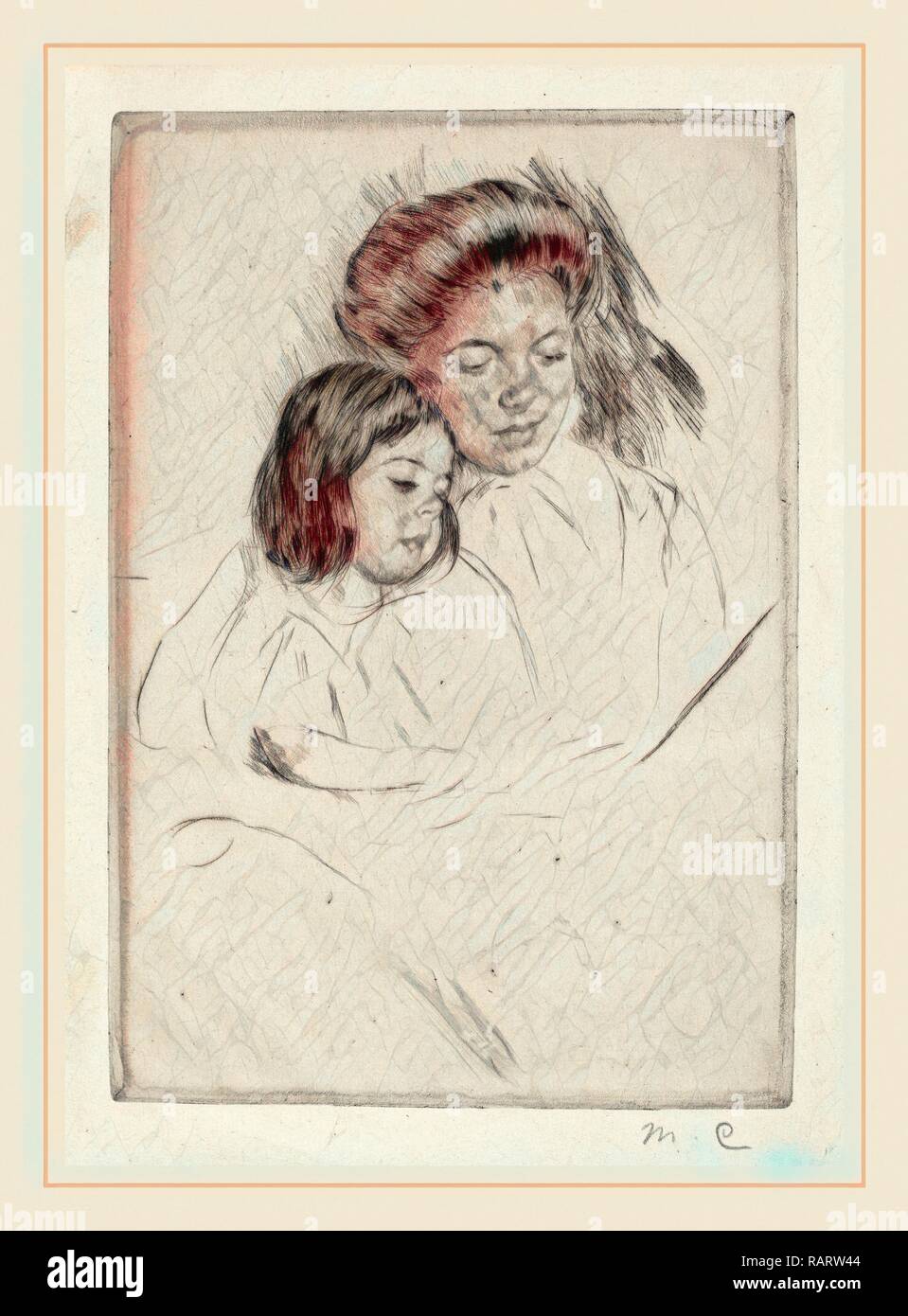 Mary Cassatt, The Picture Book (No. 1), American, 1844-1926, c. 1901 ...