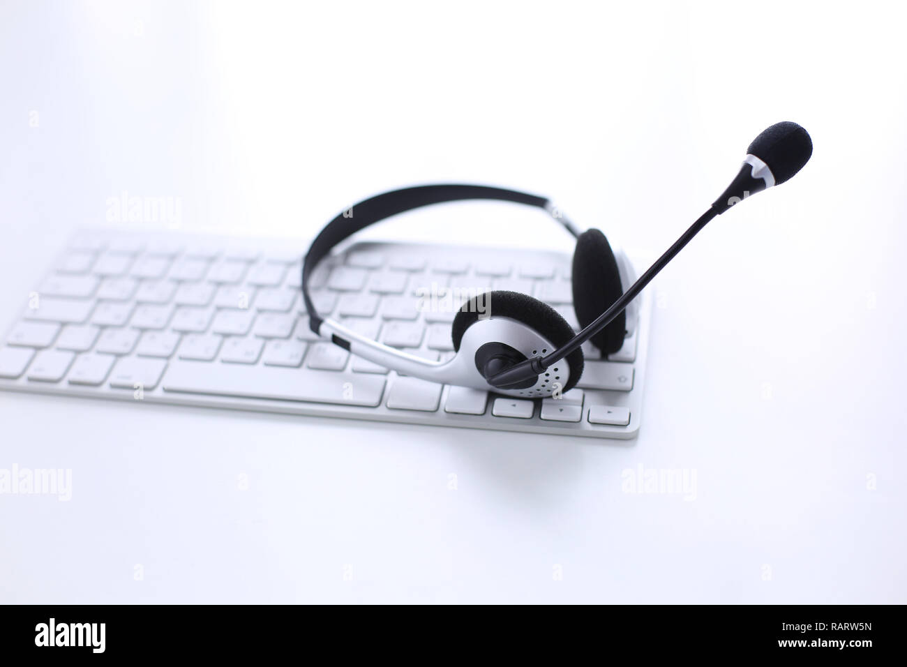 Communication support, call center and customer service help desk Stock ...