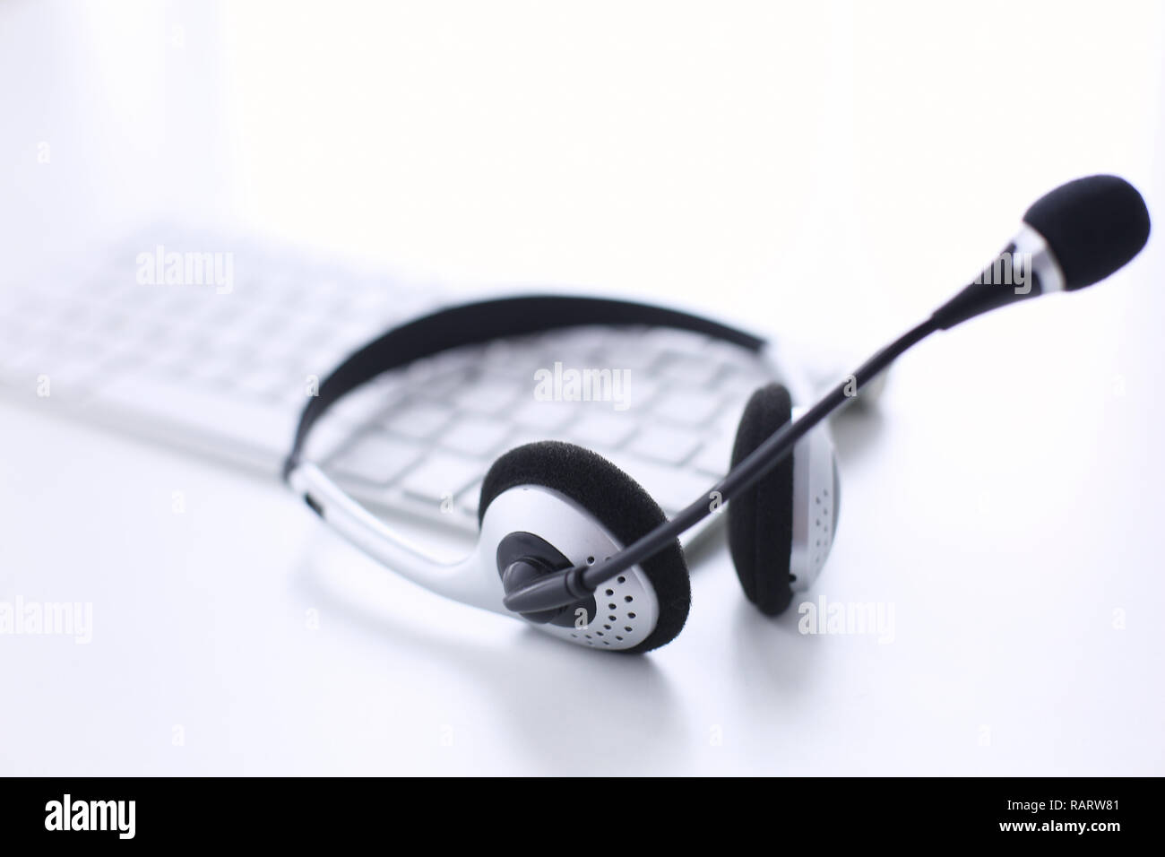 Communication support, call center and customer service help desk Stock ...