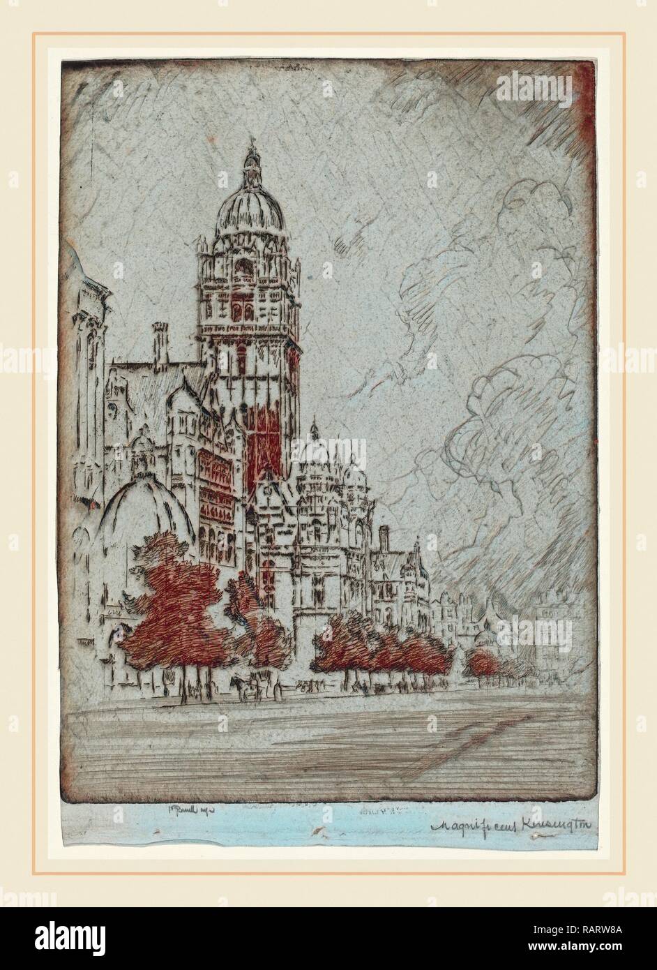 Joseph Pennell, Magnificent Kensington, American, 1857-1926, 1904 ...