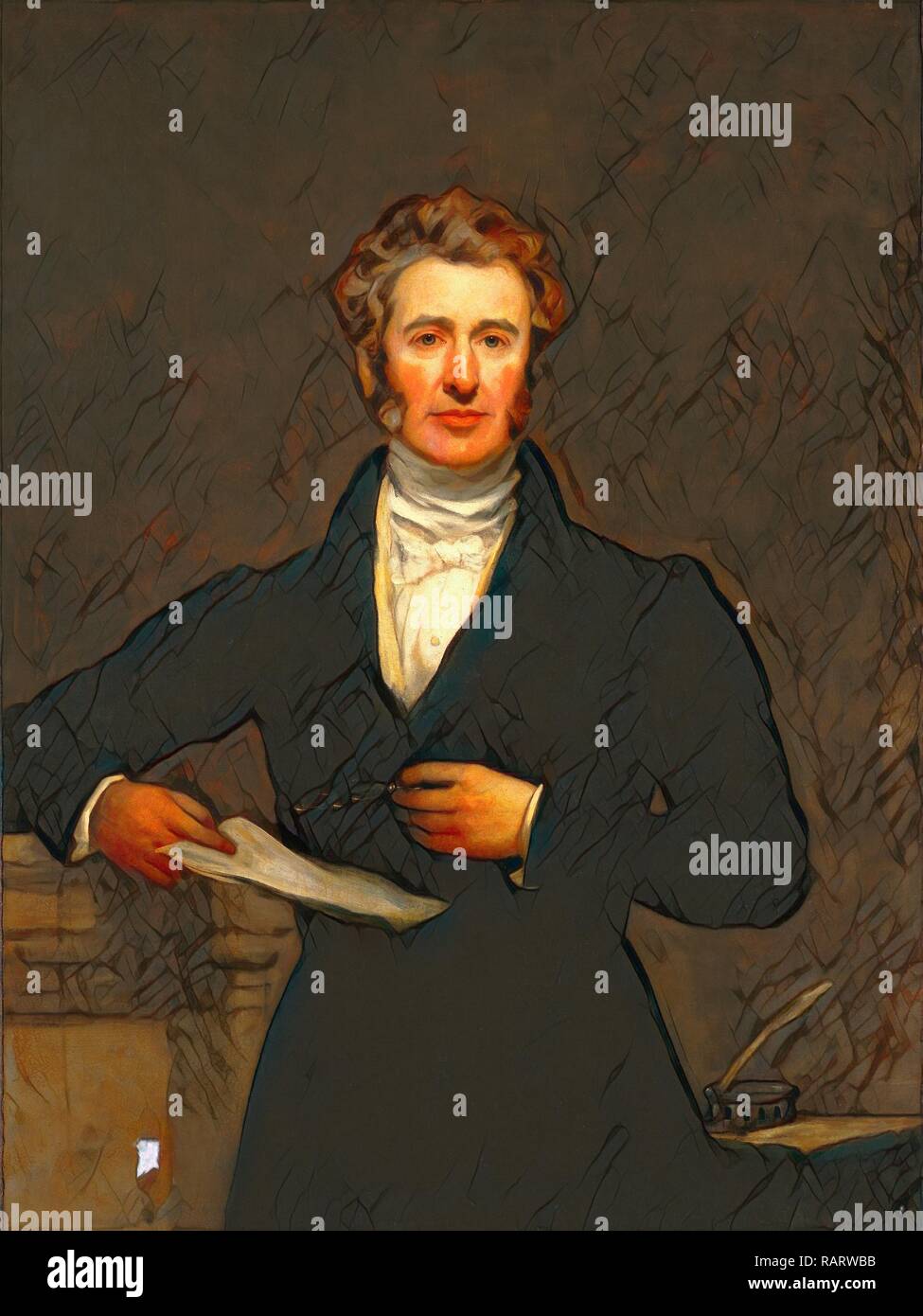 British 19th Century, Portrait of a Man, c. 1830, oil on canvas ...