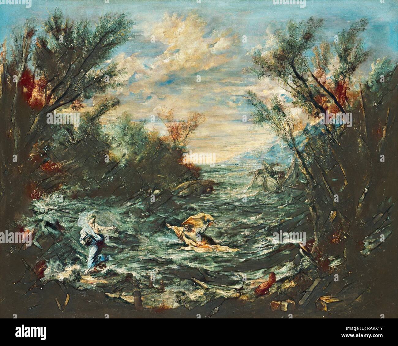 Alessandro Magnasco (Italian, 1667-1749), Christ at the Sea of Galilee ...