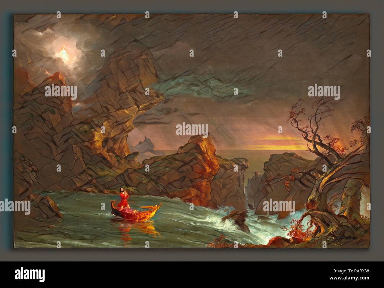 Thomas Cole (American, 1801 - 1848), The Voyage of Life: Manhood, 1842 ...