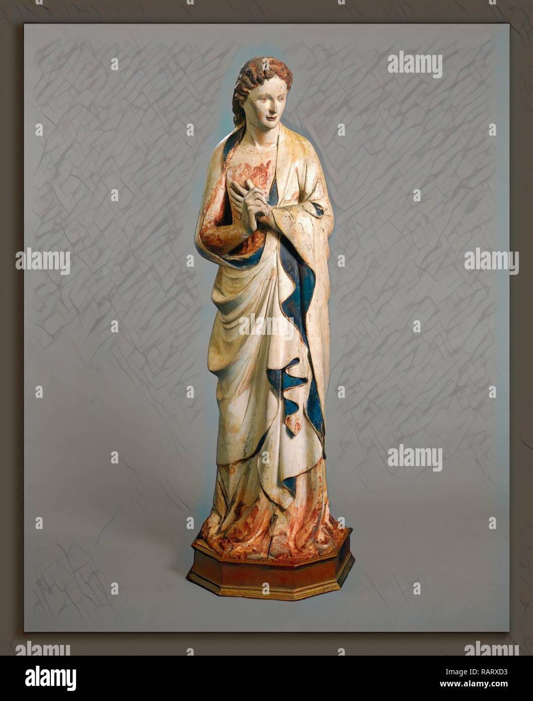 Archangel gabriel art 14th century hi-res stock photography and images - Alamy