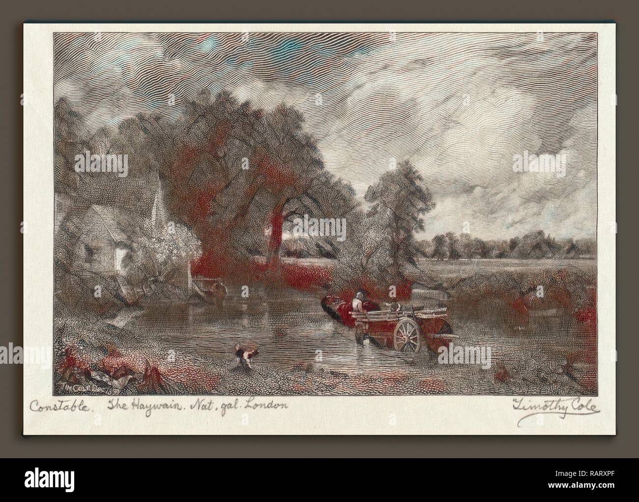 Timothy cole after john constable hi-res stock photography and images ...