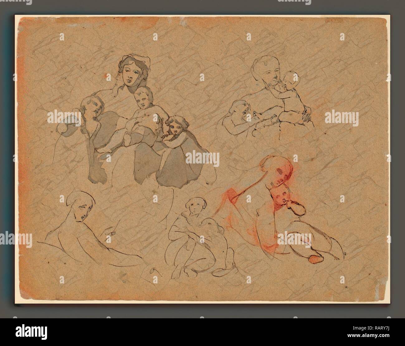 Thomas Sully, Studies: Major Thomas Biddle and Thomas Wilcocks Sully ...