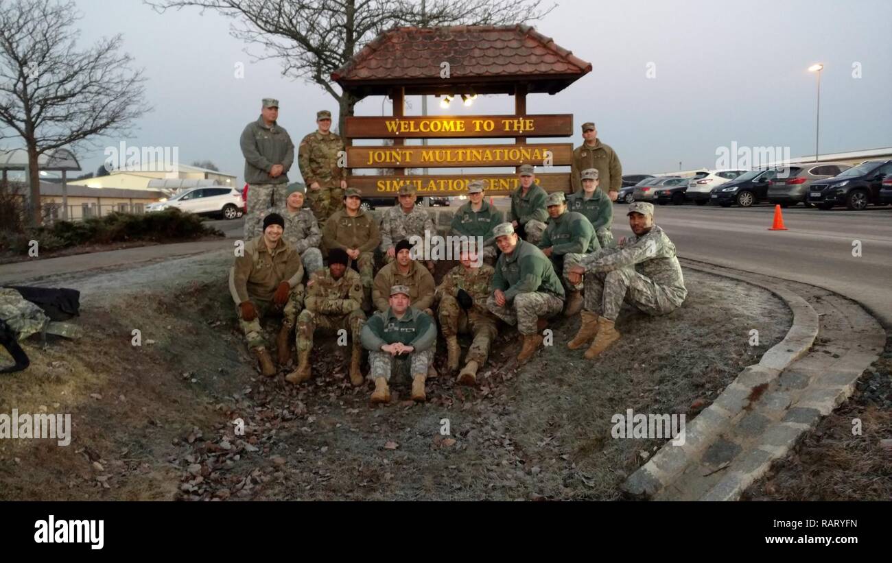 Joint multinational simulations center hi-res stock photography and ...