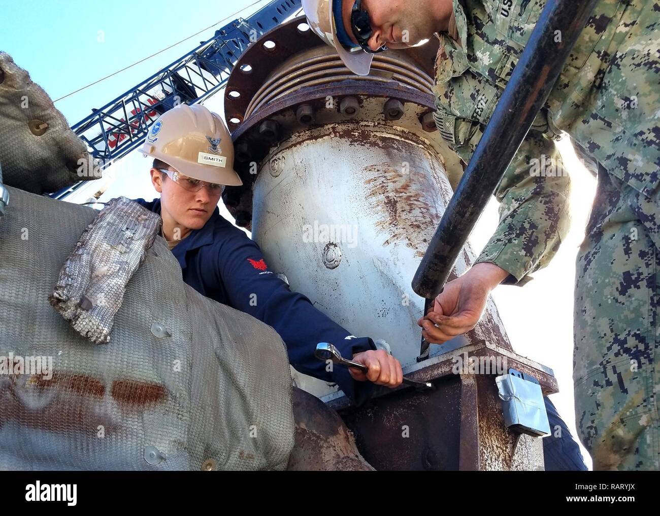 Seabee mobile utilities support equipment hi-res stock photography and ...