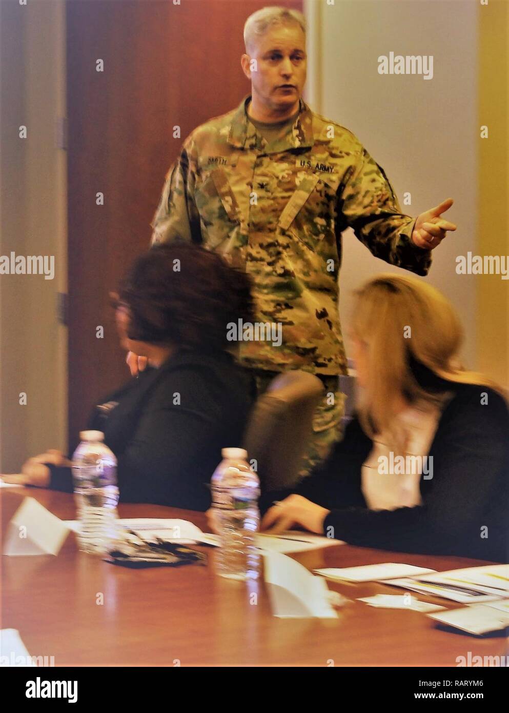 U.S. Army Col. Michael D. Smith, commander of the Army Reserve Cyber ...