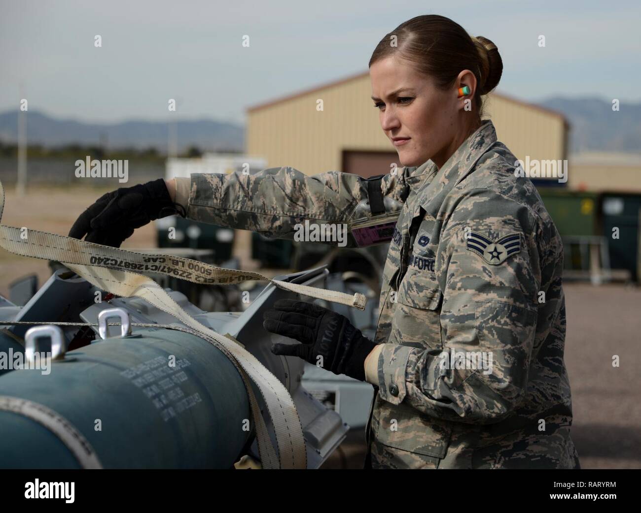 Senior Airman Tatiana Lotocky, 56th Maintenance Squadron conventional ...