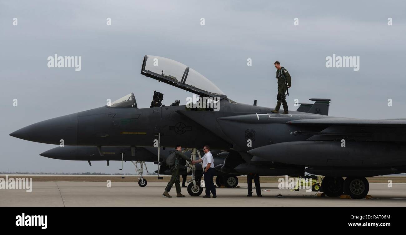 Capt. Michael Broyles, 335th Fighter Squadron weapons system officer ...