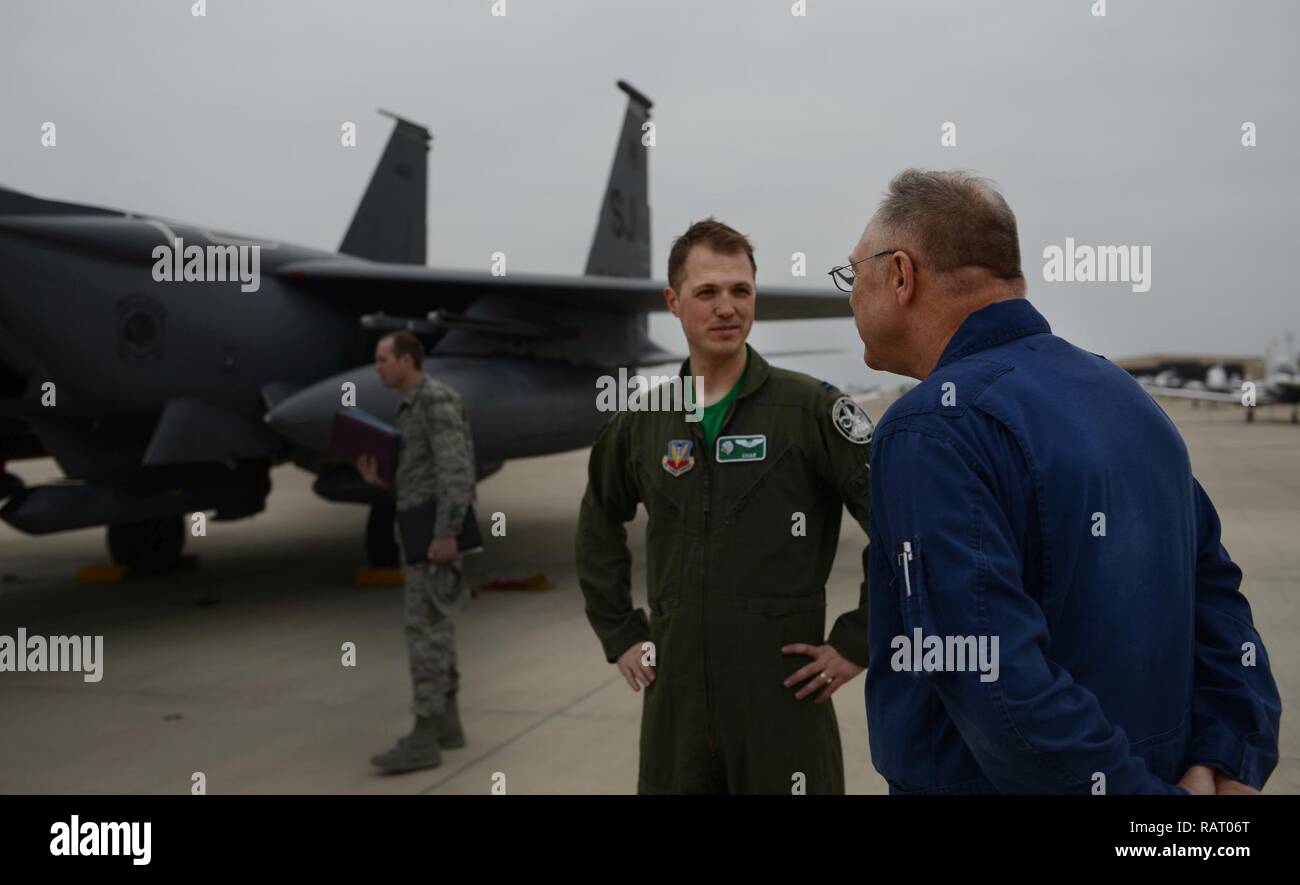 Capt. Michael Broyles, 335th Fighter Squadron weapons system officer ...