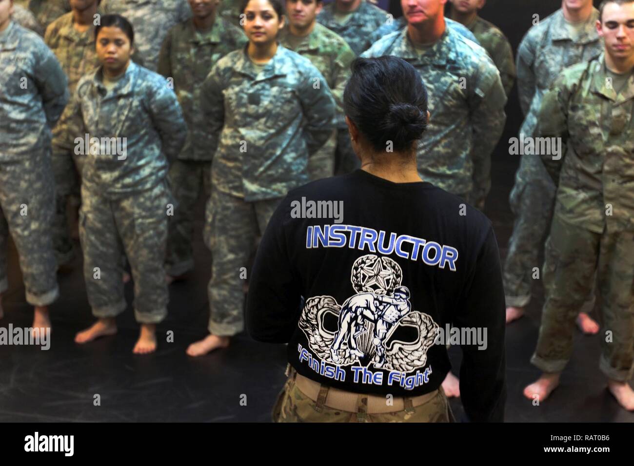 An instructor at the XVIII Airborne Corps and Fort Bragg Combatives ...