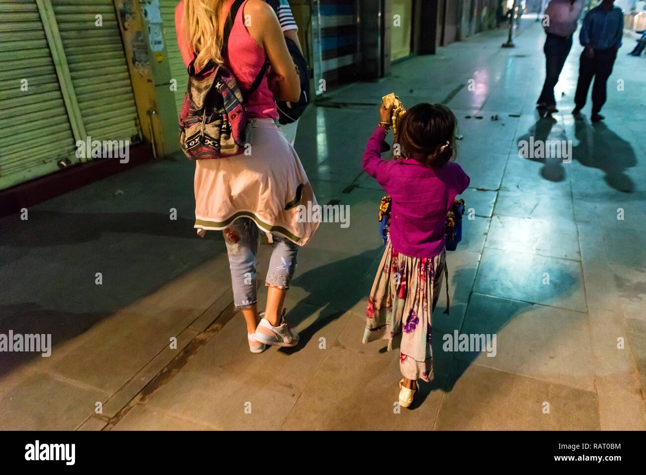 Back of beggar hi-res stock photography and images - Alamy