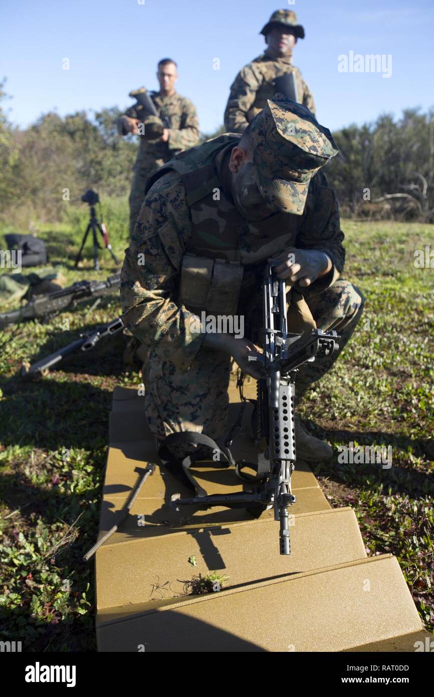 U.S. Marine Corps Lance Cpl. Fernando Rayon, an administration clerk ...