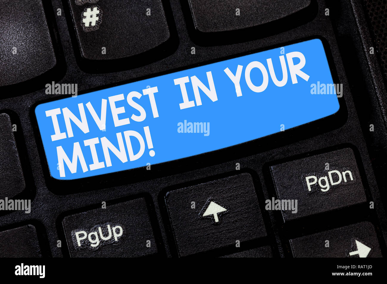 Word writing text Invest In Your Mind. Business concept for Get new ...