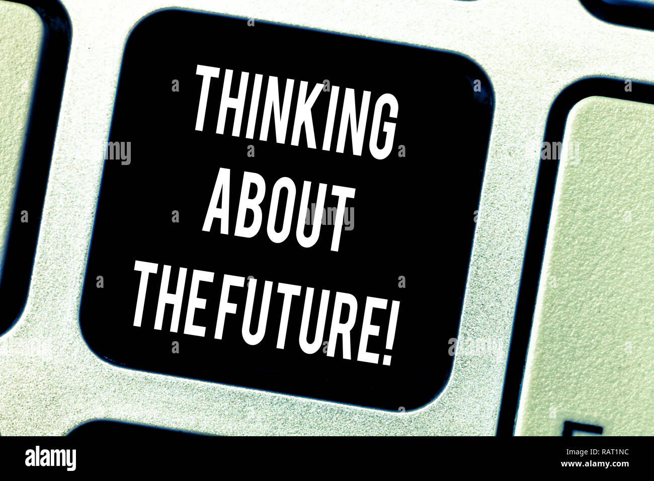 Writing note showing Thinking About The Future. Business photo ... Writing note showing Thinking About The Future. Business photo ...