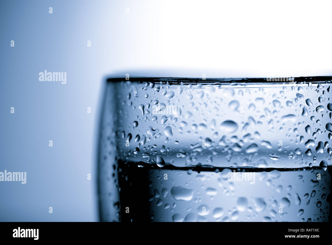 Clear water in a glass Stock Photo - Alamy