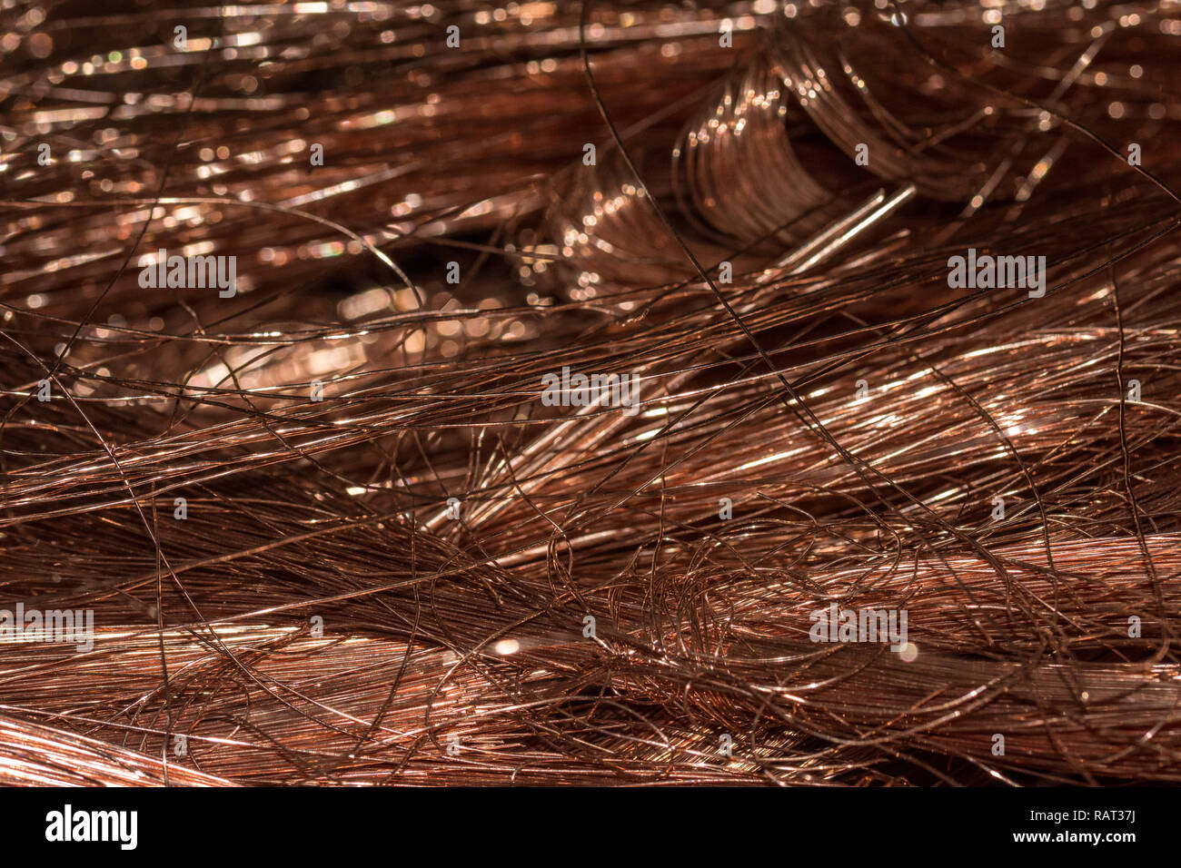 copper wire close-up Stock Photo - Alamy