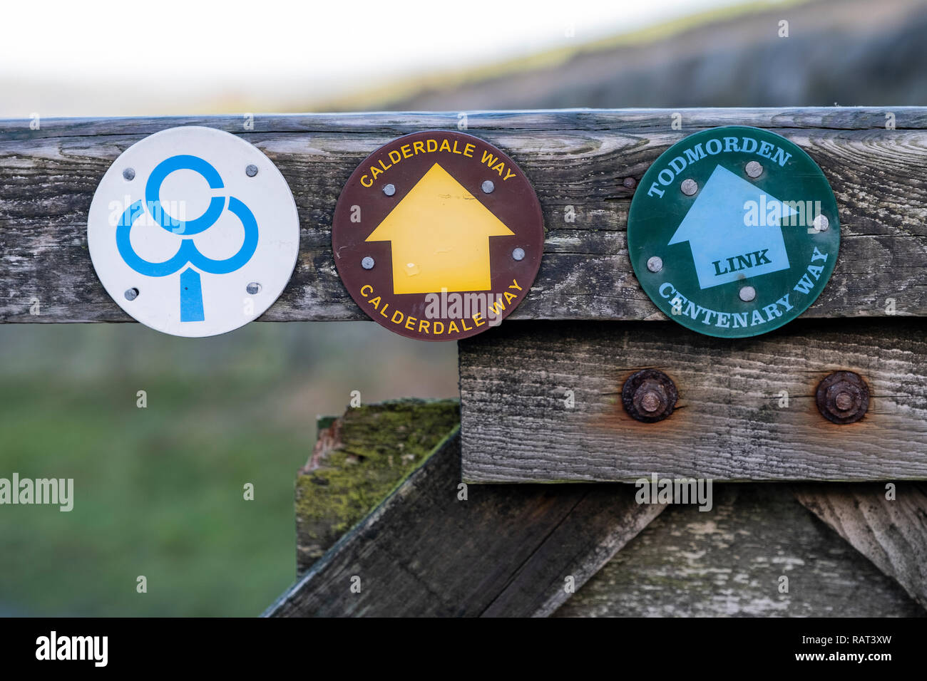 Todmorden centenary way hi-res stock photography and images - Alamy