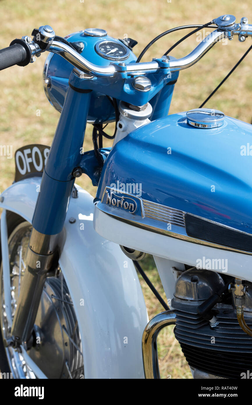 Vintage 1962 Norton navigator motorcycle. UK Stock Photo - Alamy