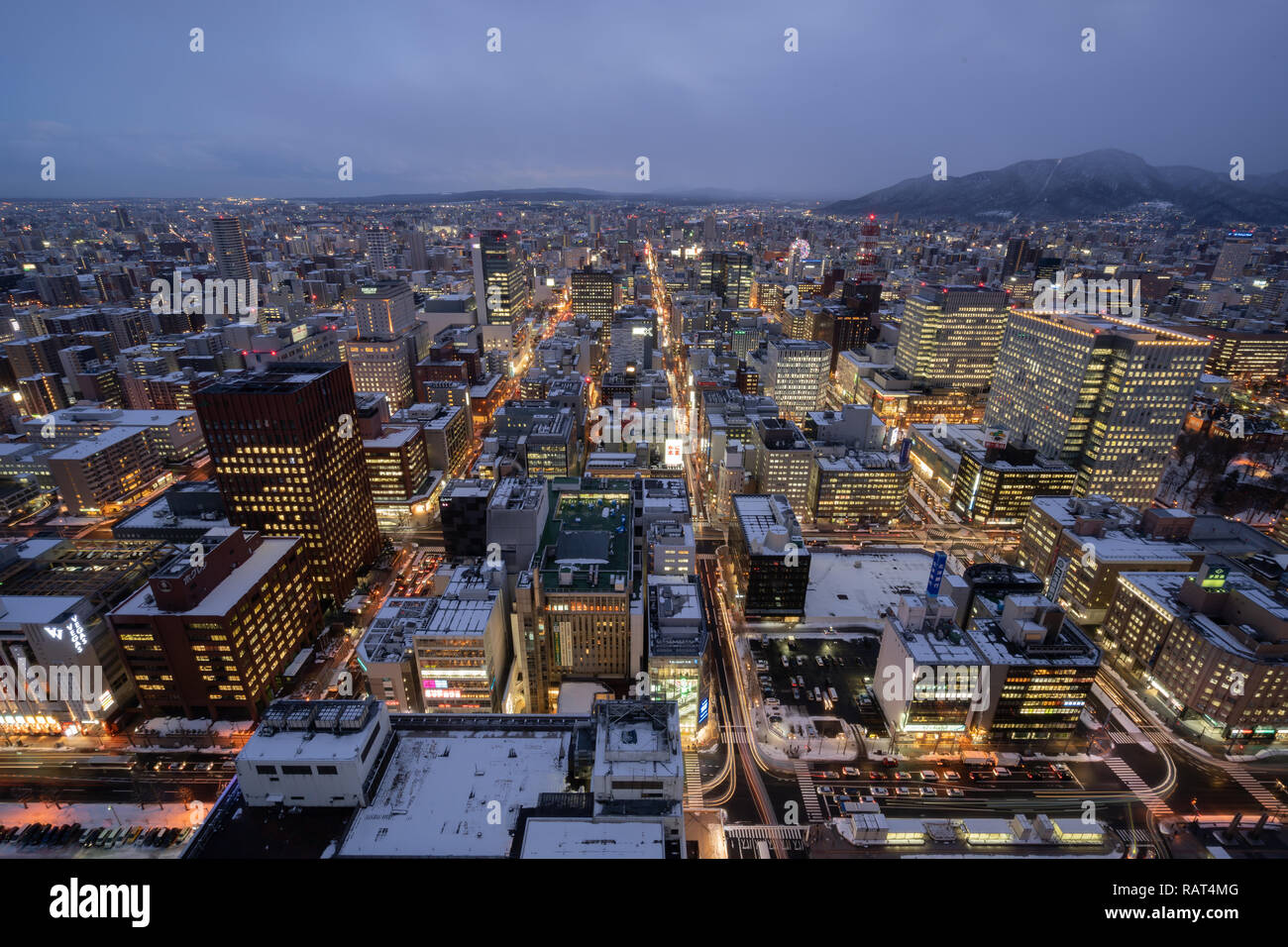 Sapporo streets hi-res stock photography and images - Alamy