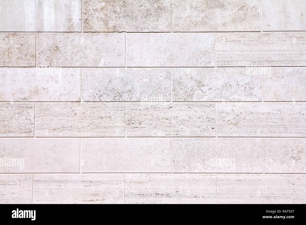 White Italian limestone wall - flat architectural background. Stone ...
