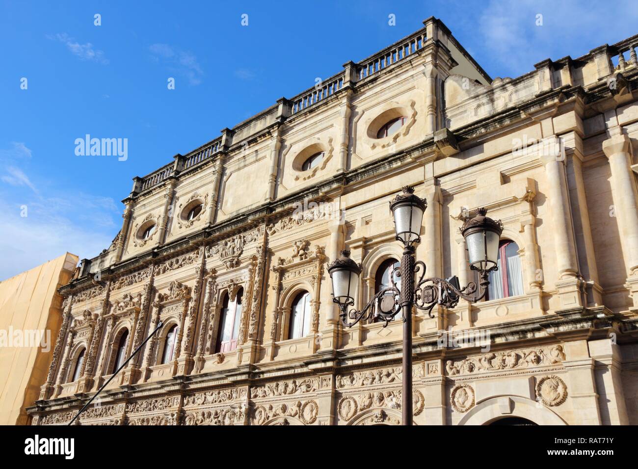 Seville, Spain - famous city hall. Spanish landmark Stock Photo - Alamy