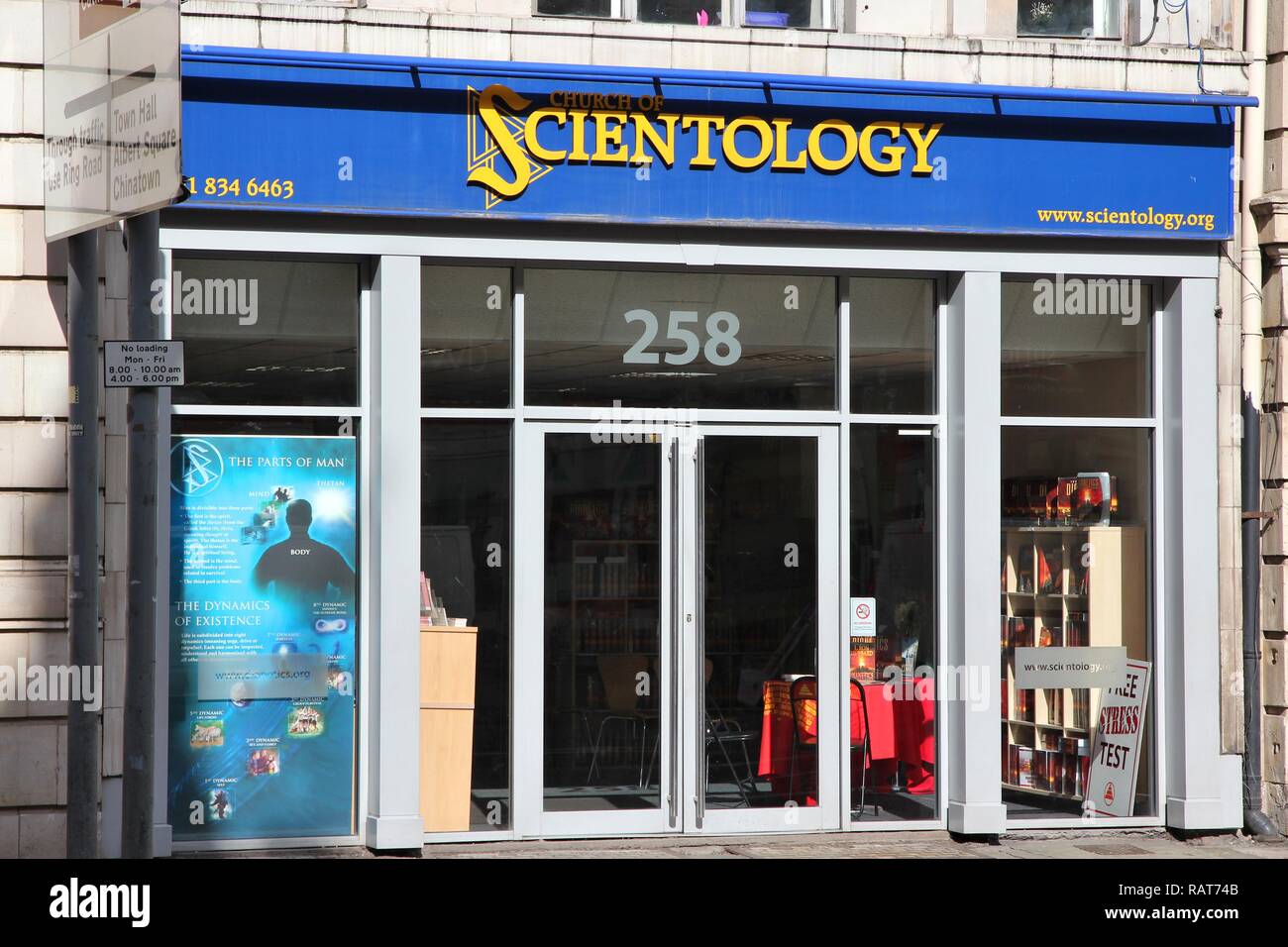 Church of scientology manchester hi-res stock photography and images ...