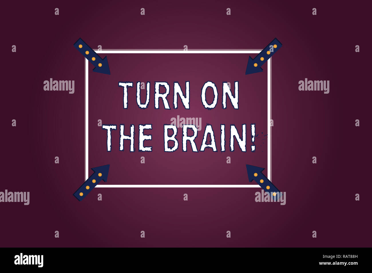 Handwriting text Turn On The Brain. Concept meaning Time to think ... Handwriting text Turn On The Brain. Concept meaning Time to think ...