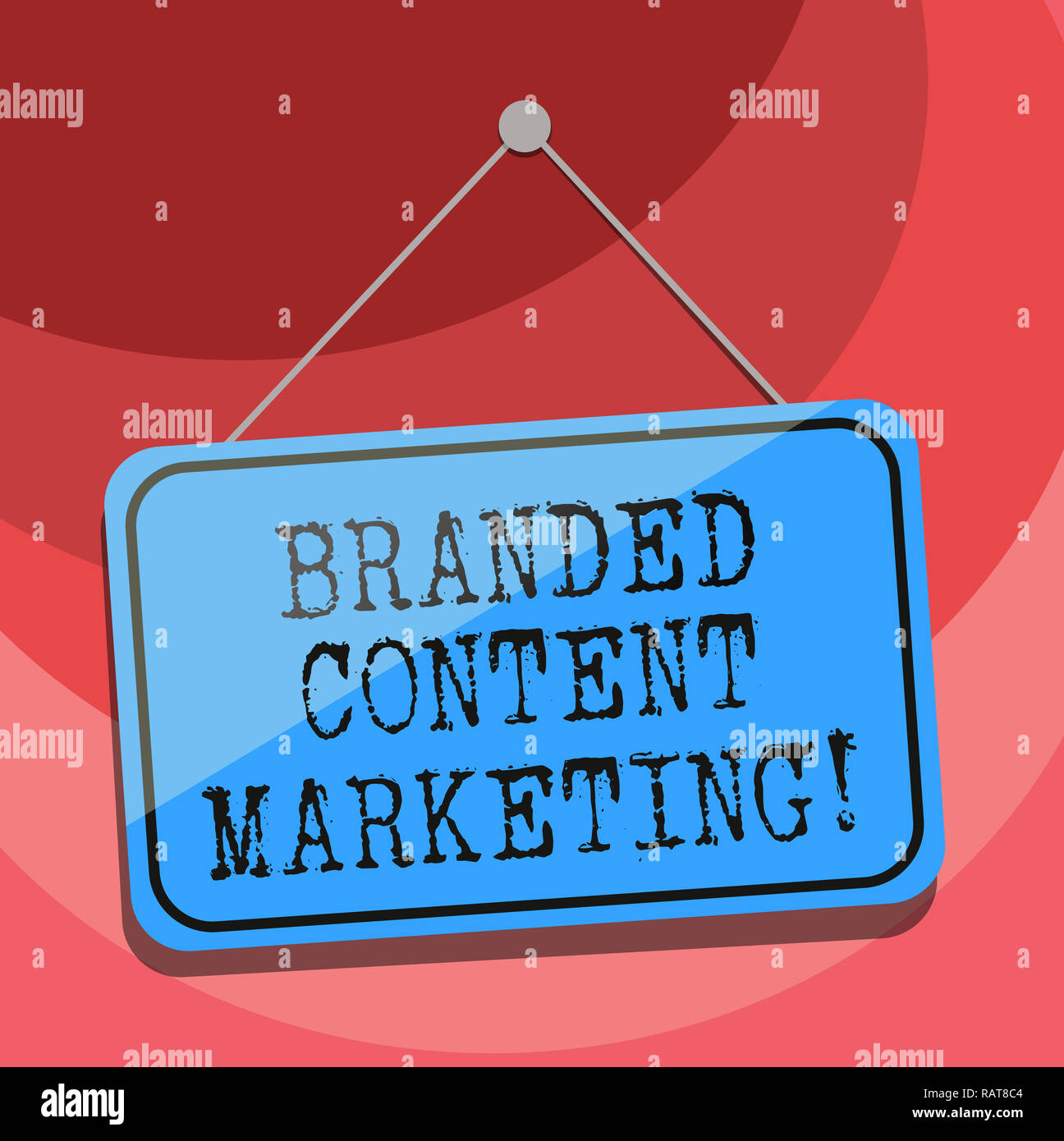 Text sign showing Branded Content Marketing. Conceptual photo Involves ...
