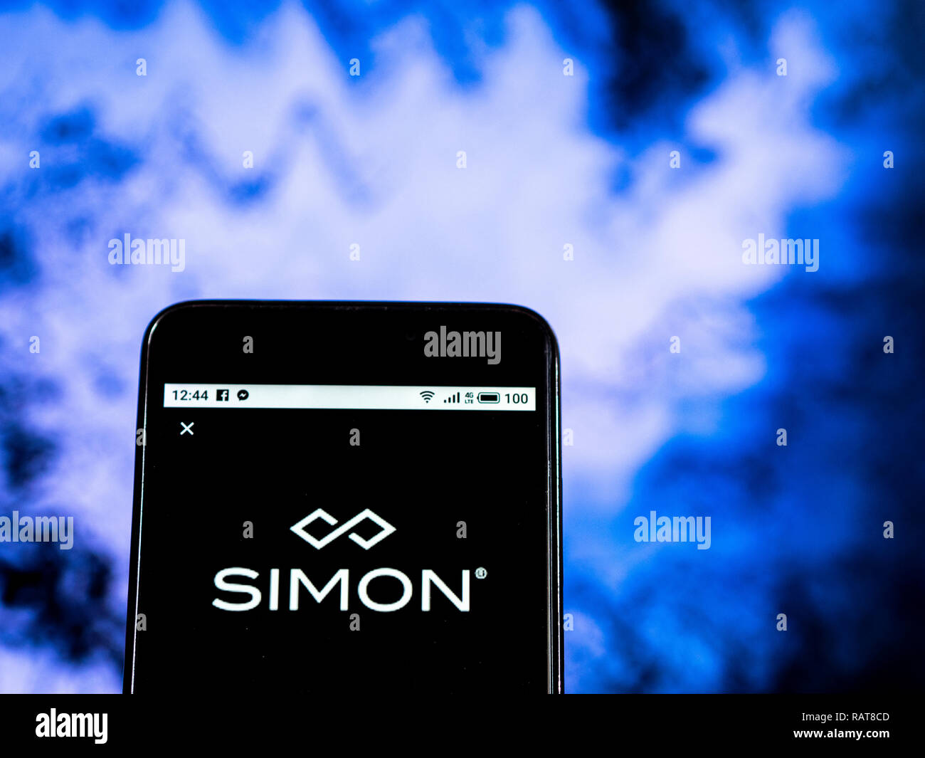 Simon property logo hi-res stock photography and images - Alamy