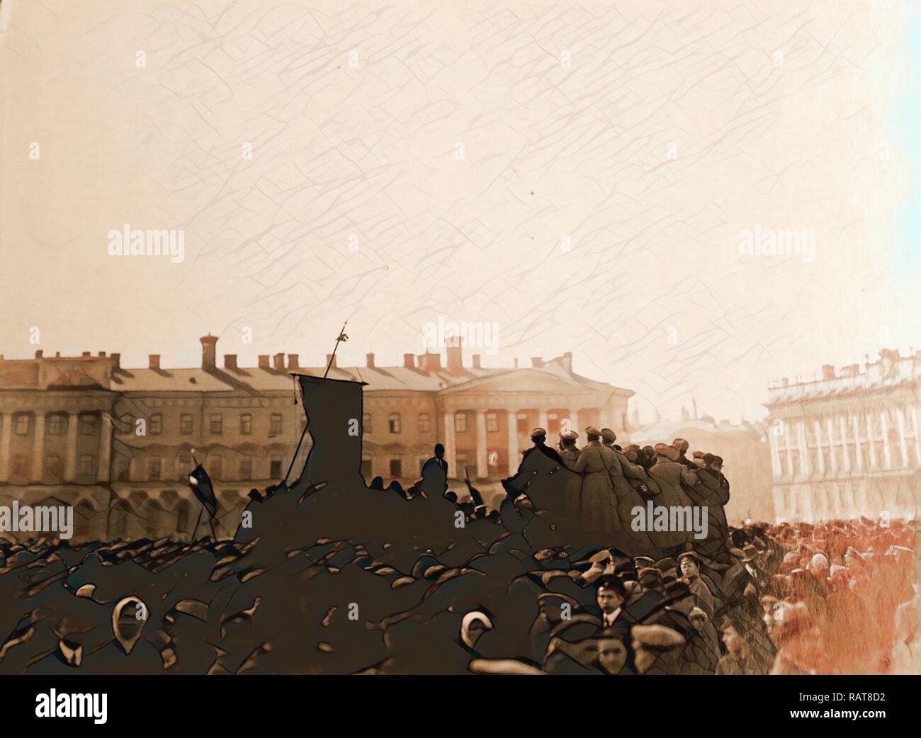 May 1st 1917, Petrograd, Saint Petersburg, Russia. History of the ...