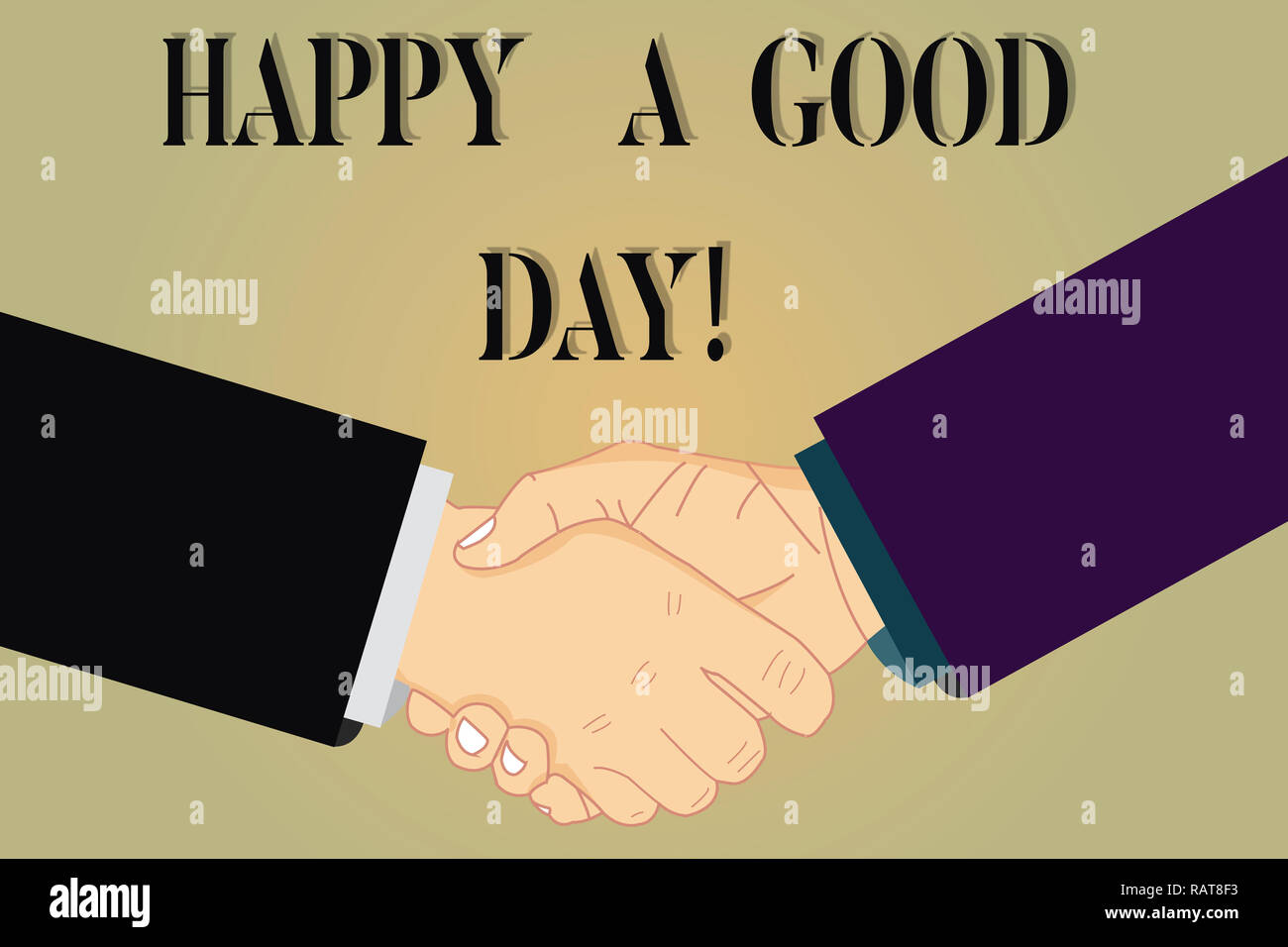 Writing note showing Happy A Good Day. Business photo showcasing Best ...