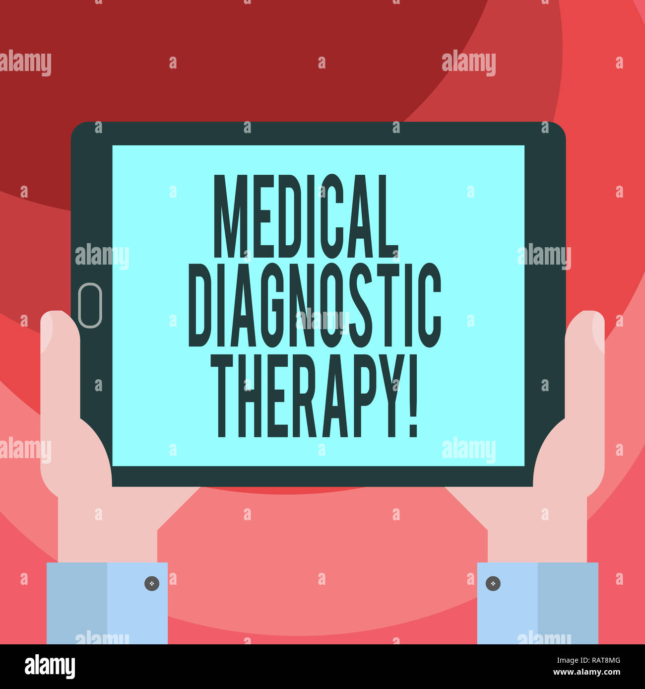 Text sign showing Medical Diagnostic Therapy. Conceptual photo ...