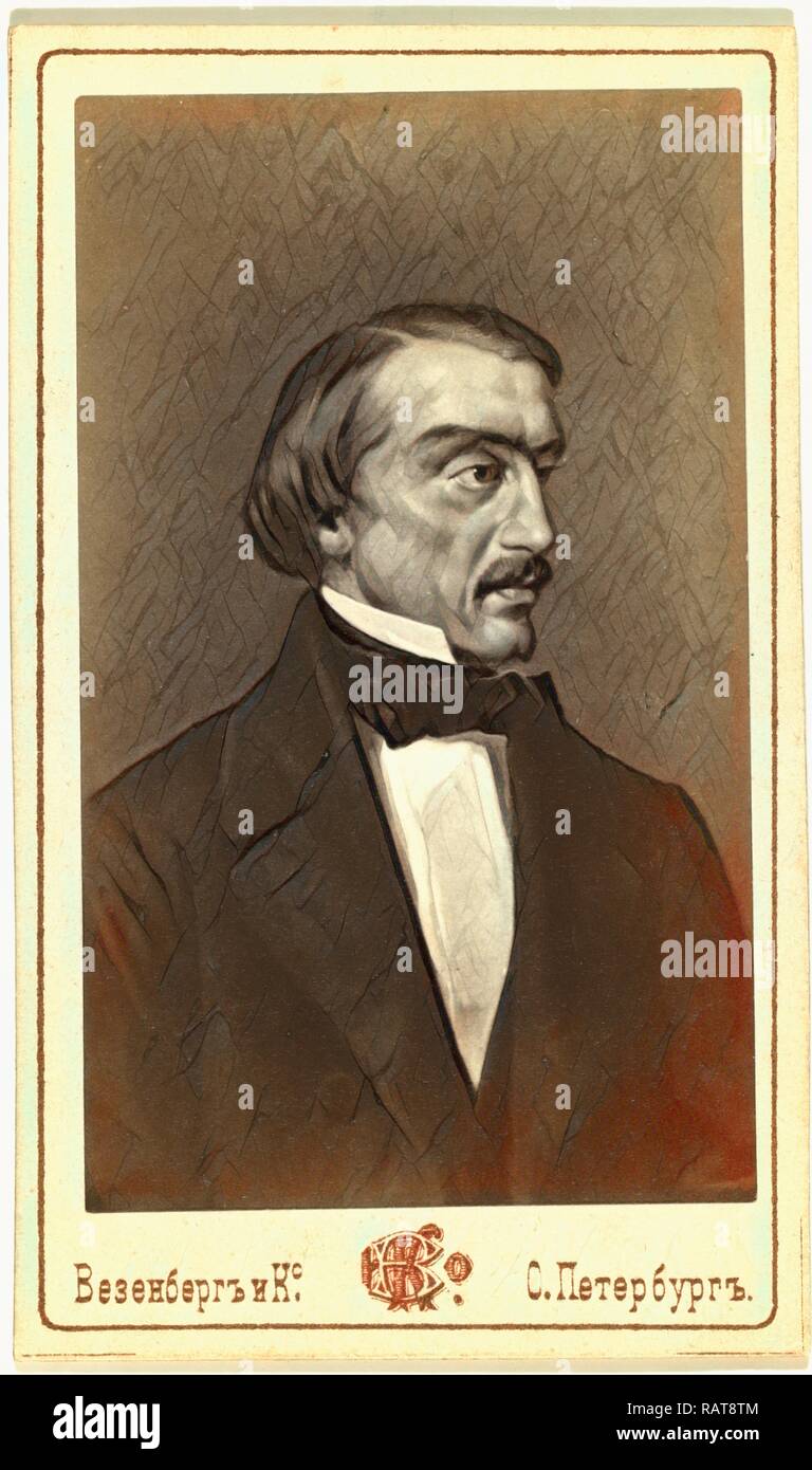 Vissarion Grigoryevich Belinsky, half-length portrait, facing right, c ...