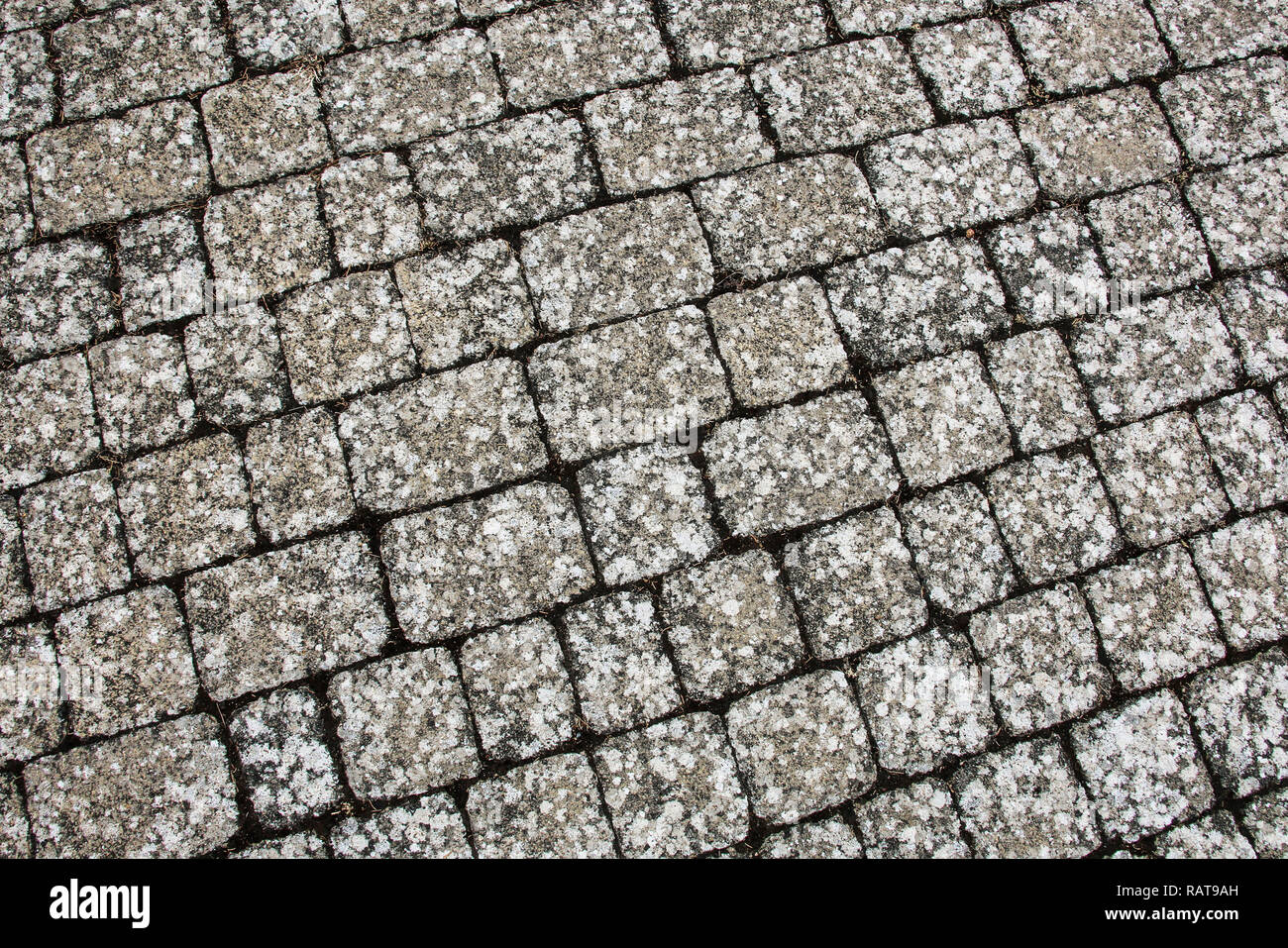 Stone pavement paved with stones Stock Photo - Alamy