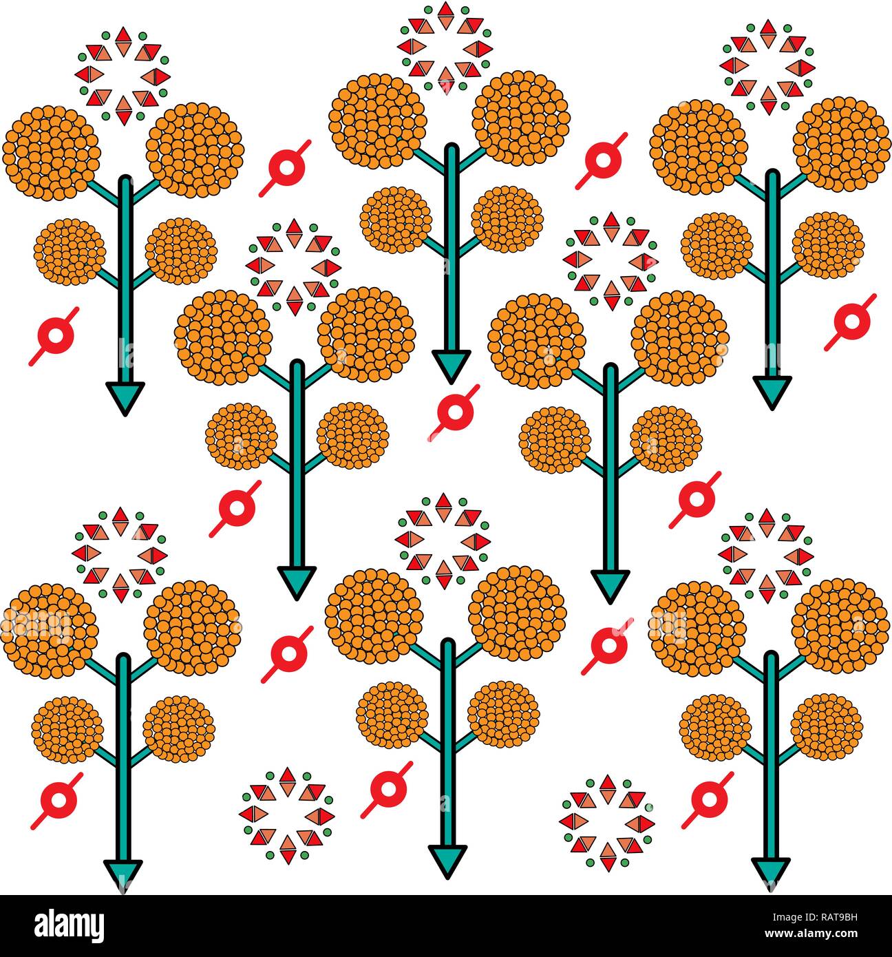 Background dry forest grass Stock Vector Images - Alamy