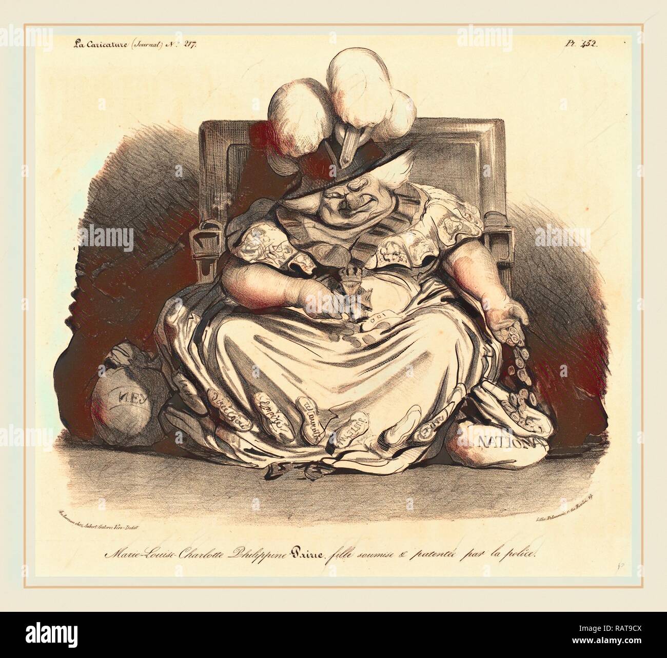 Honoré Daumier (French, 1808-1879), Marie-Louise-Charlotte ...