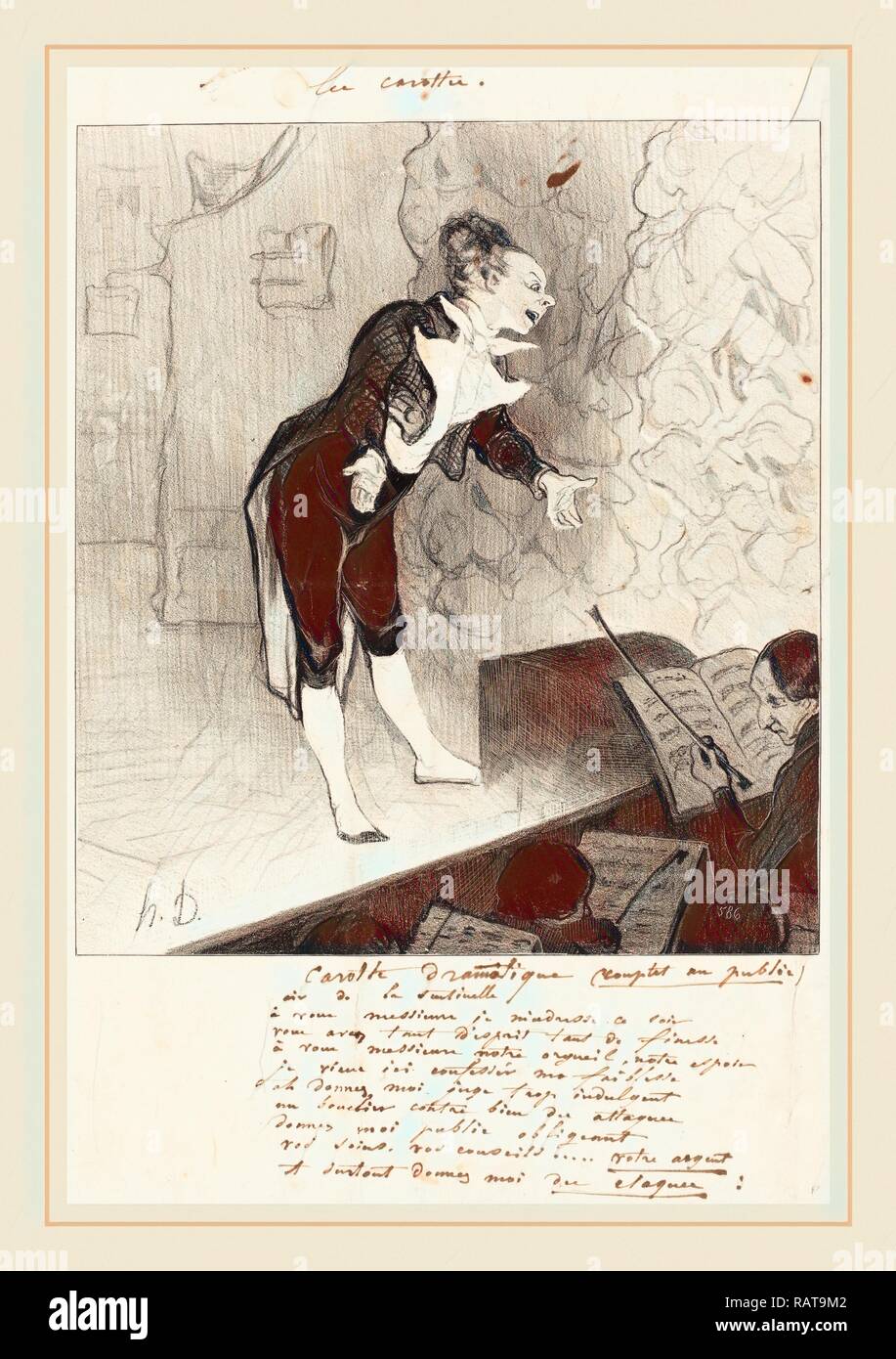 Honoré Daumier (French, 1808-1879), Carotte dramatique, 1844 ...